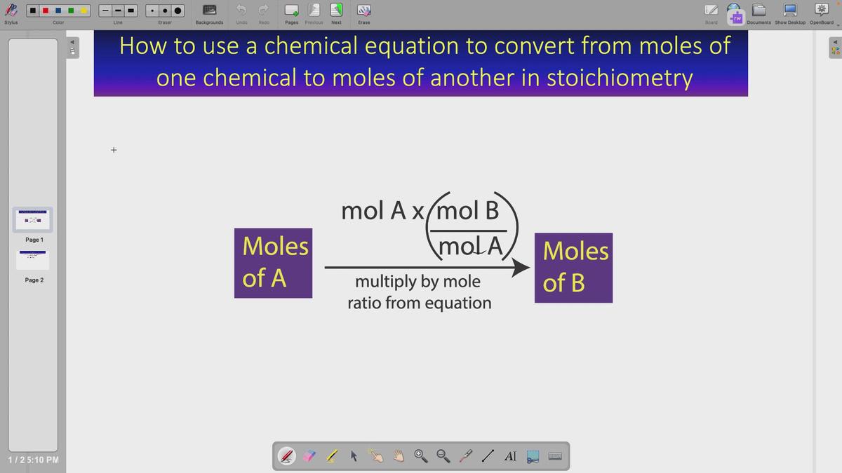 How To Use A Balanced Chemical Equation To Convert From Moles Of One how-to-use-a-balanced-chemical-equation-to-convert-from-moles-of-one